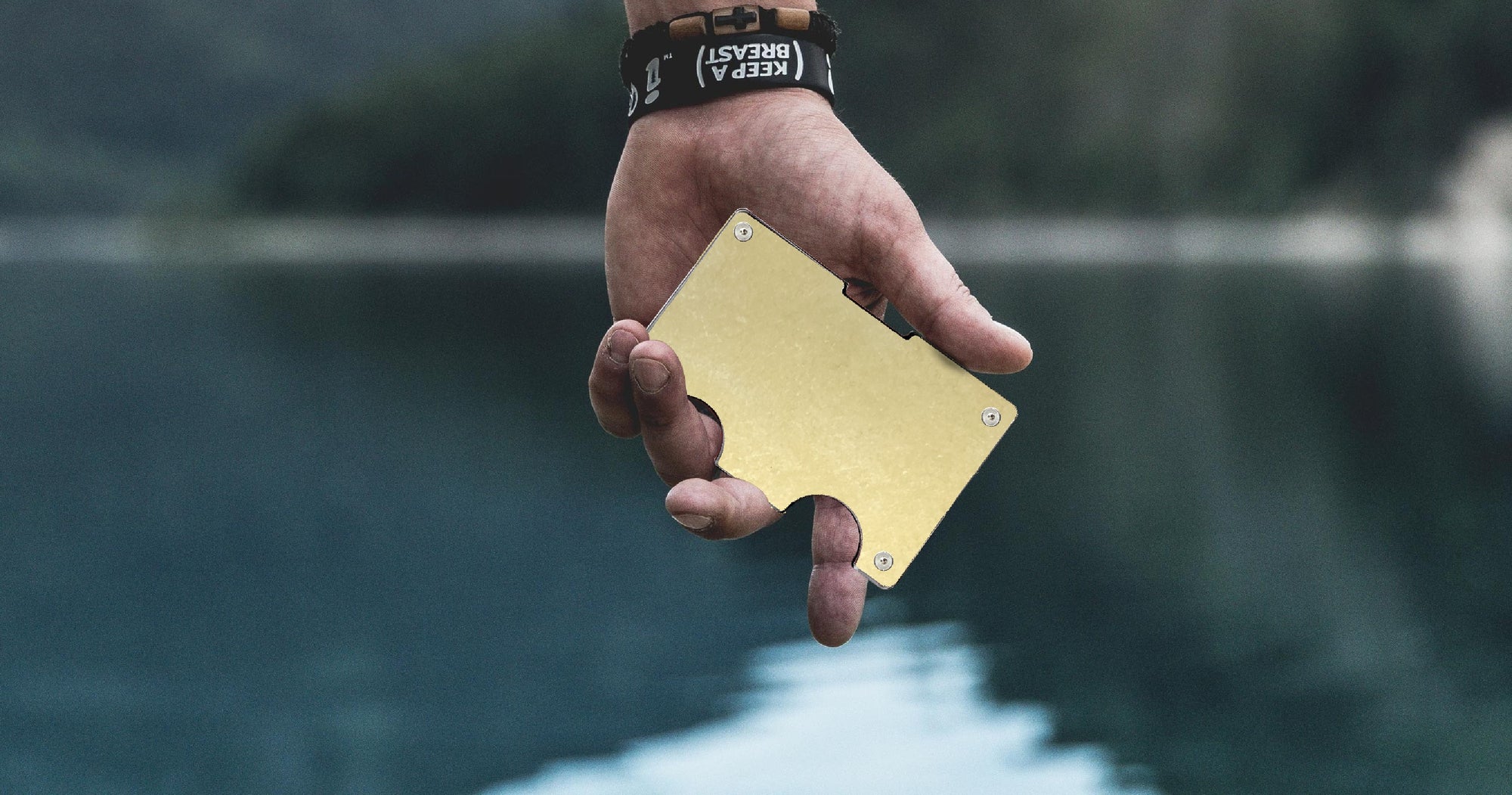The Rift Wallet™ - Slim Metal RFID-Blocking – Zootility Co.